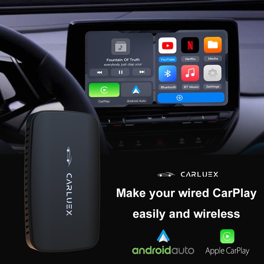 CARLUEX GO Wireless CarPlay Converter | Easy Install, OTA Updates ...
